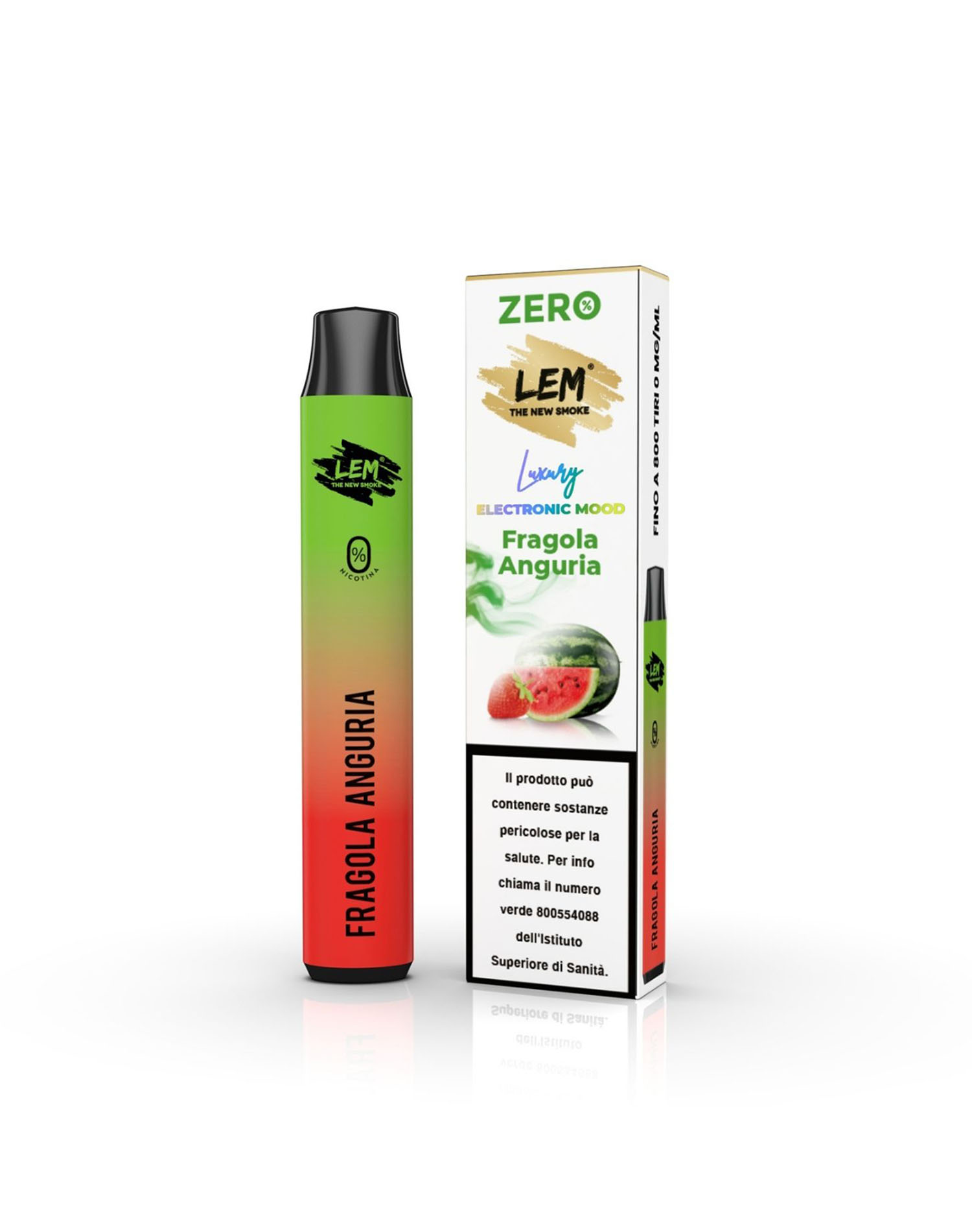 LEM Fragola-Anguria | Sigaretta Elettronica Senza Nicotina