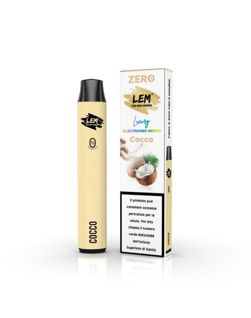 LEM Cocco | Sigaretta Elettronica Senza Nicotina